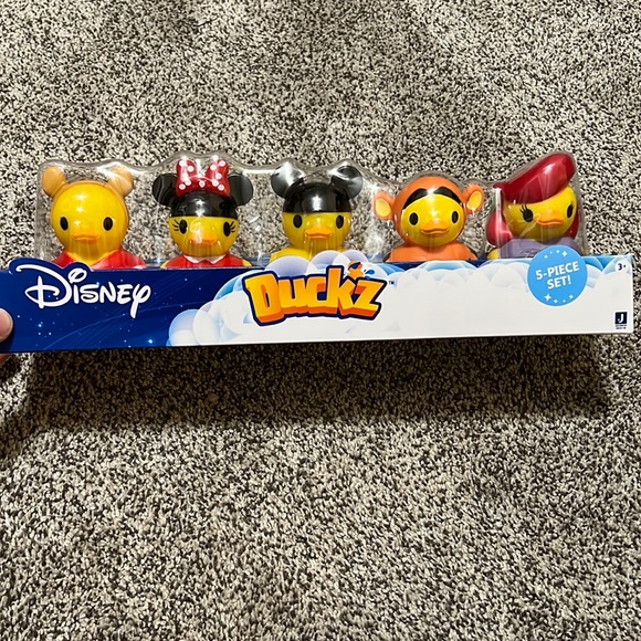 Disney | Toys | Disney 5 Piece Rubber Duck Set | Poshmark